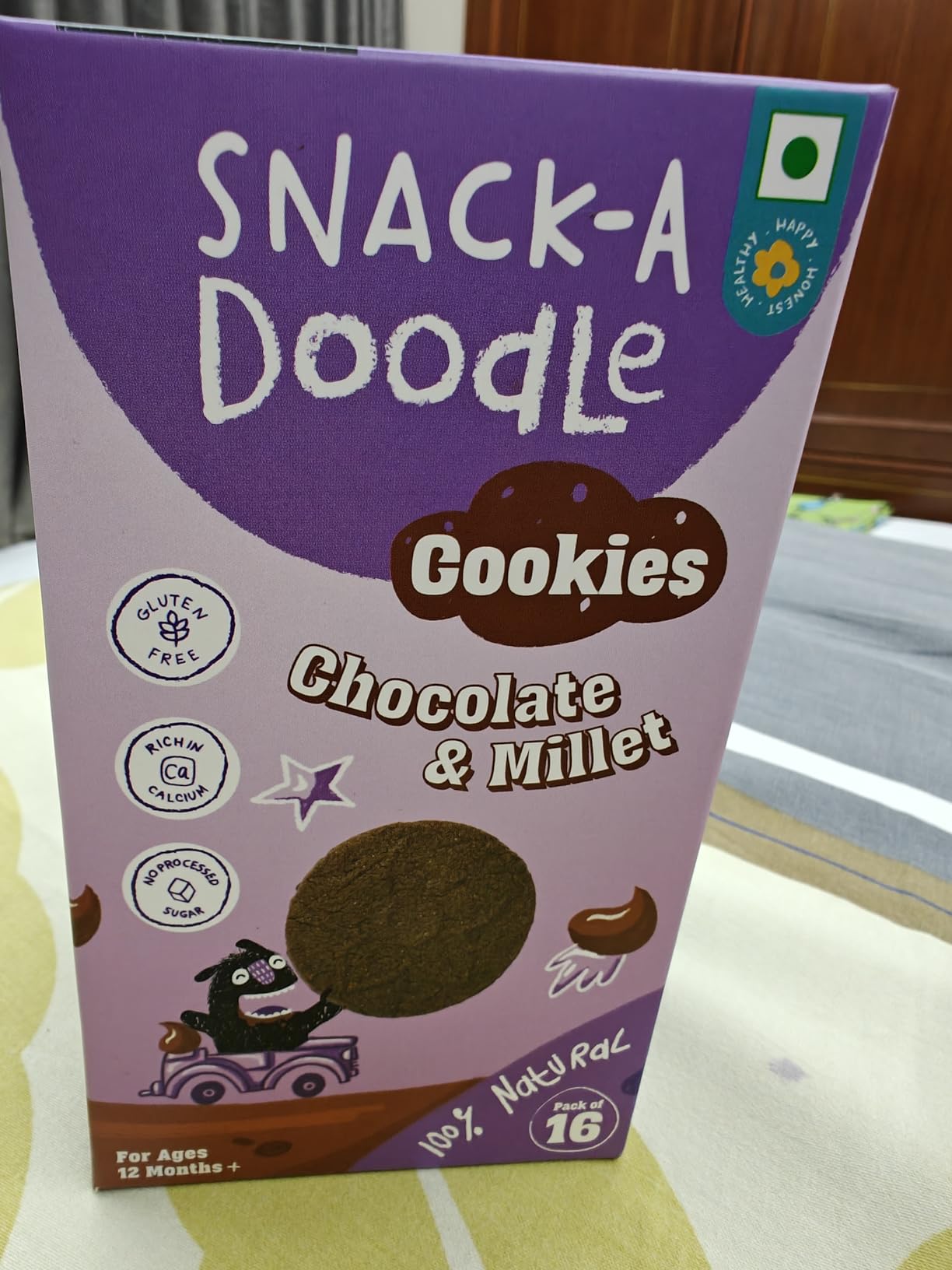 Snack-a-Doodle Chocolate Millets Cookies | Nutritious Healthy Snacks ...