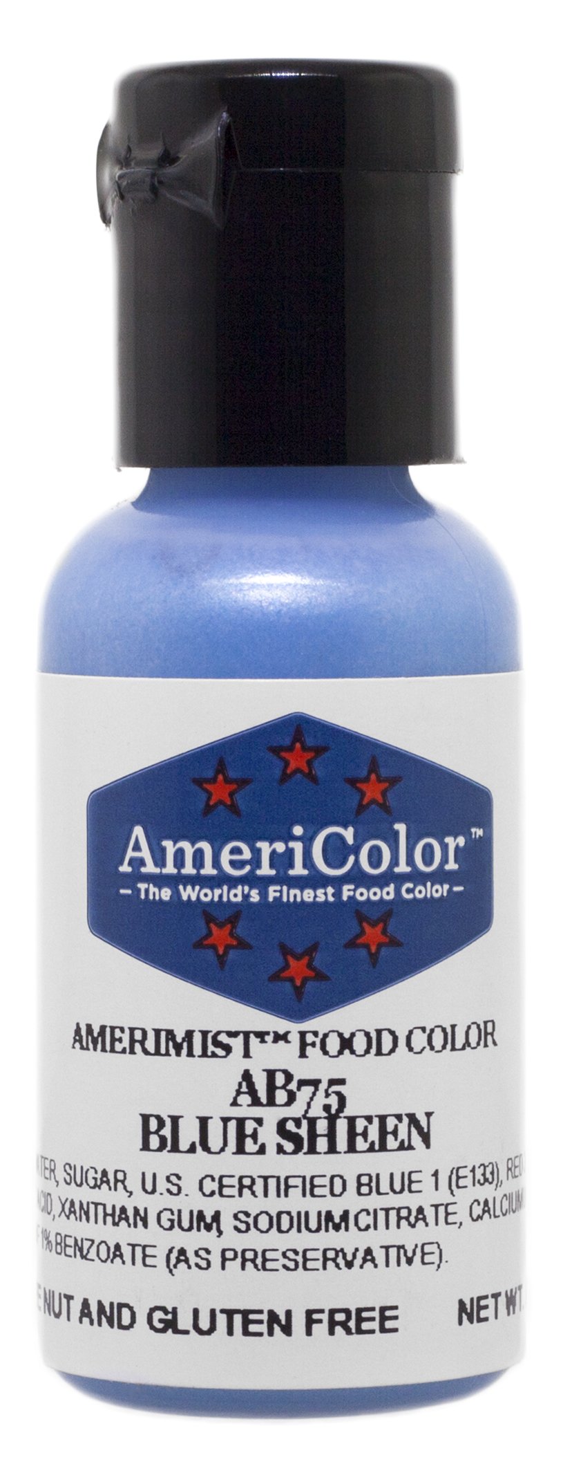 Amazon.com: AmeriColor Amerimist Airbrush Color .65 Ounce, Blue Pearl ...