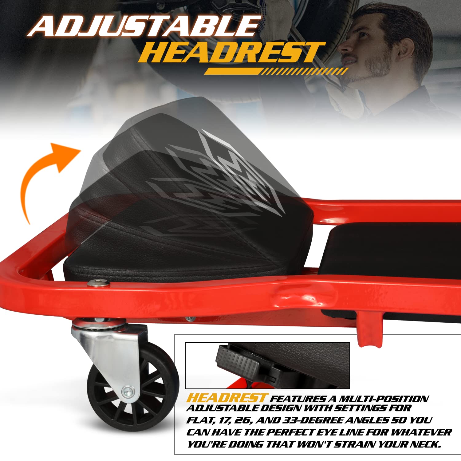 Snapklik.com : Magshion Mechanic Creeper Garage Automotive Floor Low ...