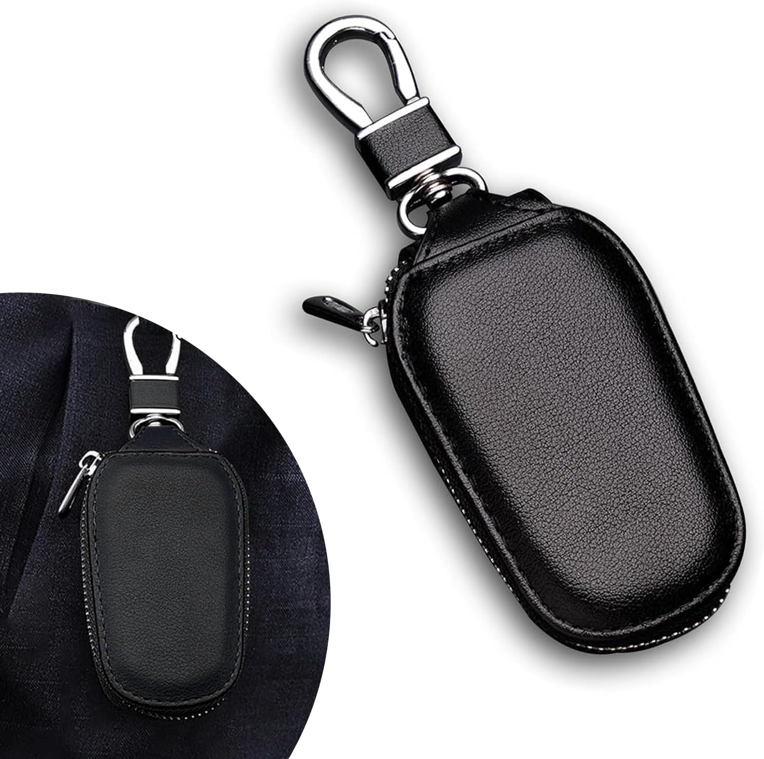 Amazon.com: yvshy 1 PC Car Remote Control Key Storage Bag, 5.51" x 1.96 ...