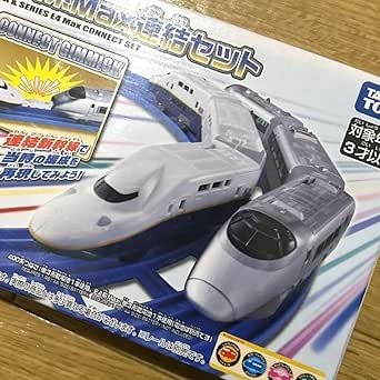 Amazon.co.jp: Plarail Shinkansen YEAR2022 400 Series Tsubasa E4 Series Max Connection Set : Toys ...