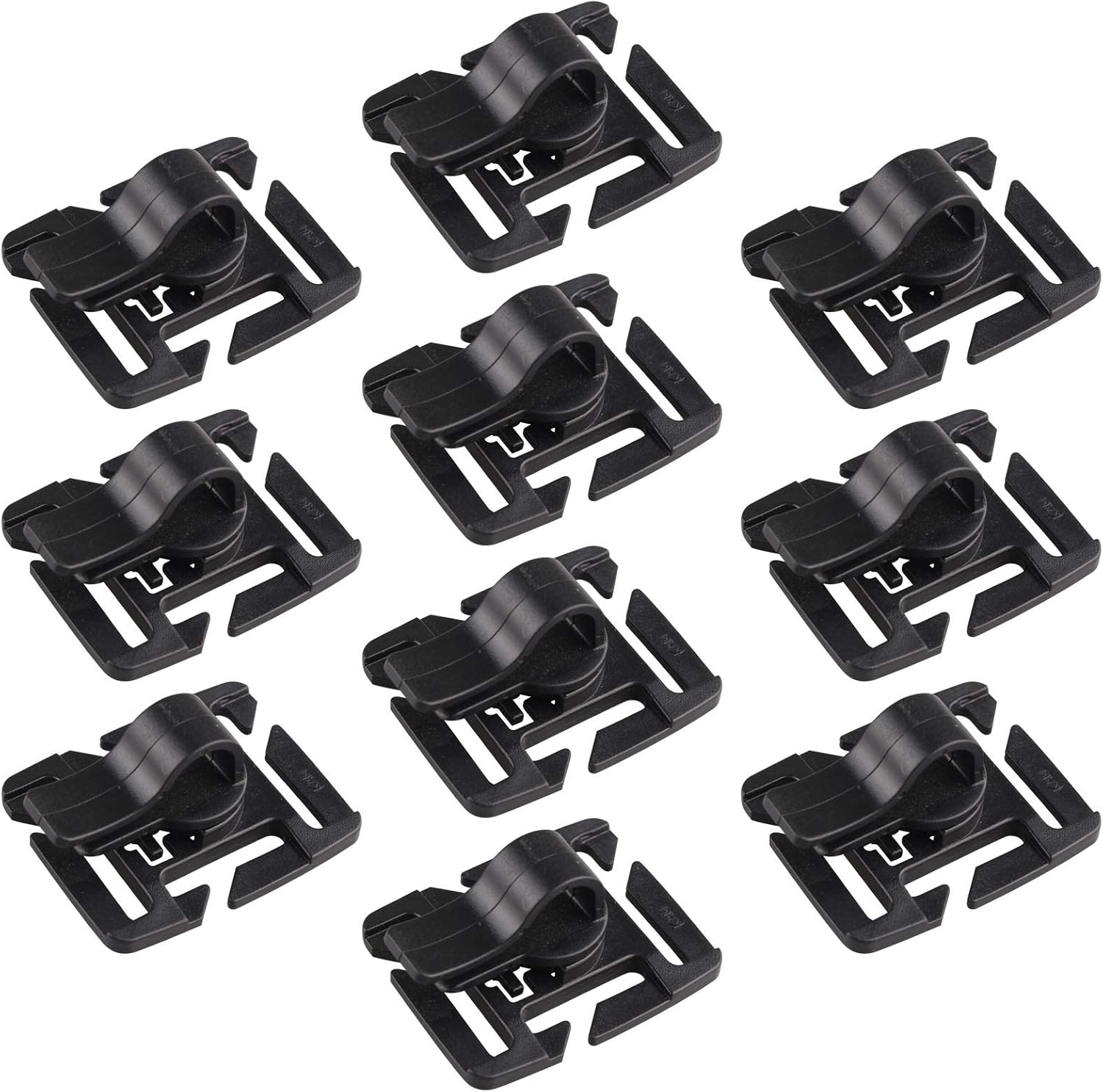 Jopto 10PCS Universal Tactical Military Hydration Tube Clips Water Tube ...