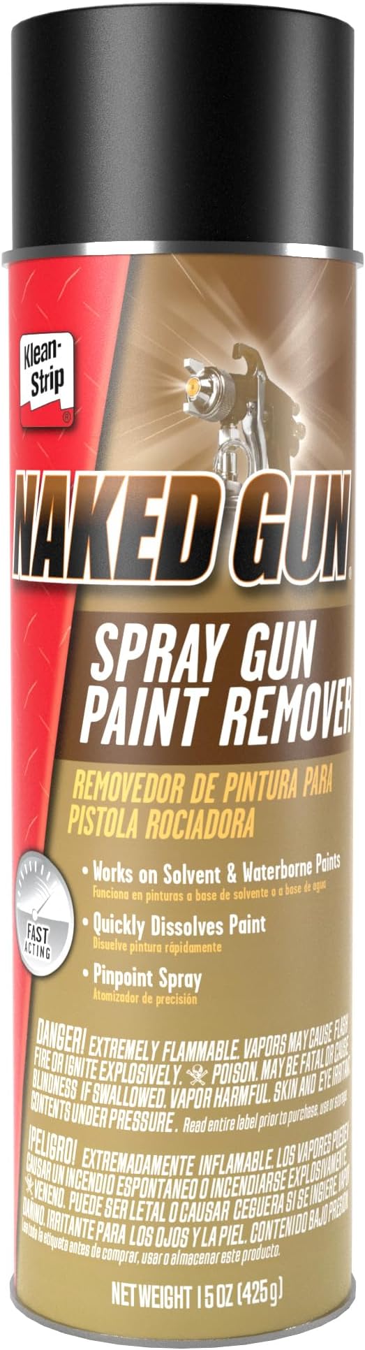 Amazon.com: KLEAN-STRIP Naked Gun Paint Remover for Spray Guns ...