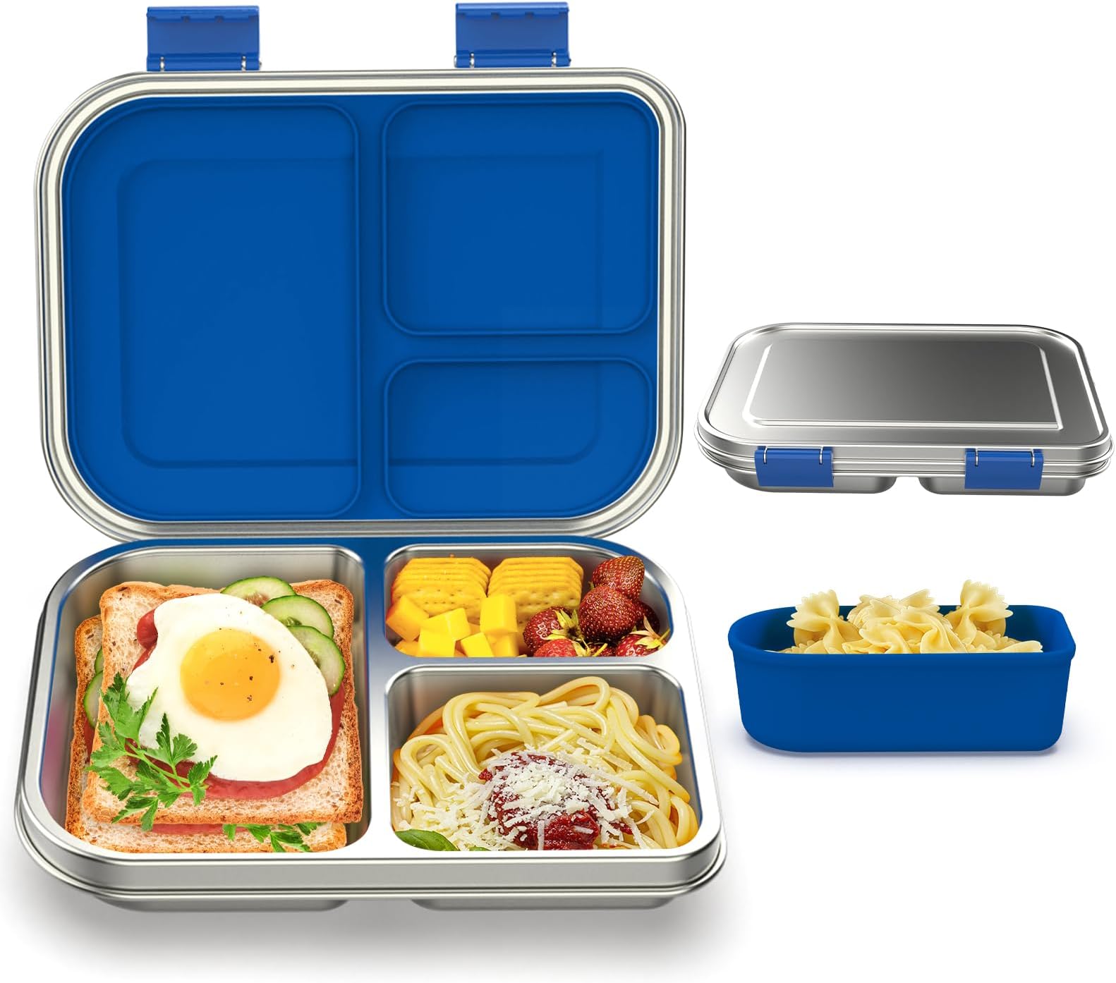 Amazon.com: Kaseo Bento box for kids/adults, 304 Stainless steel ...