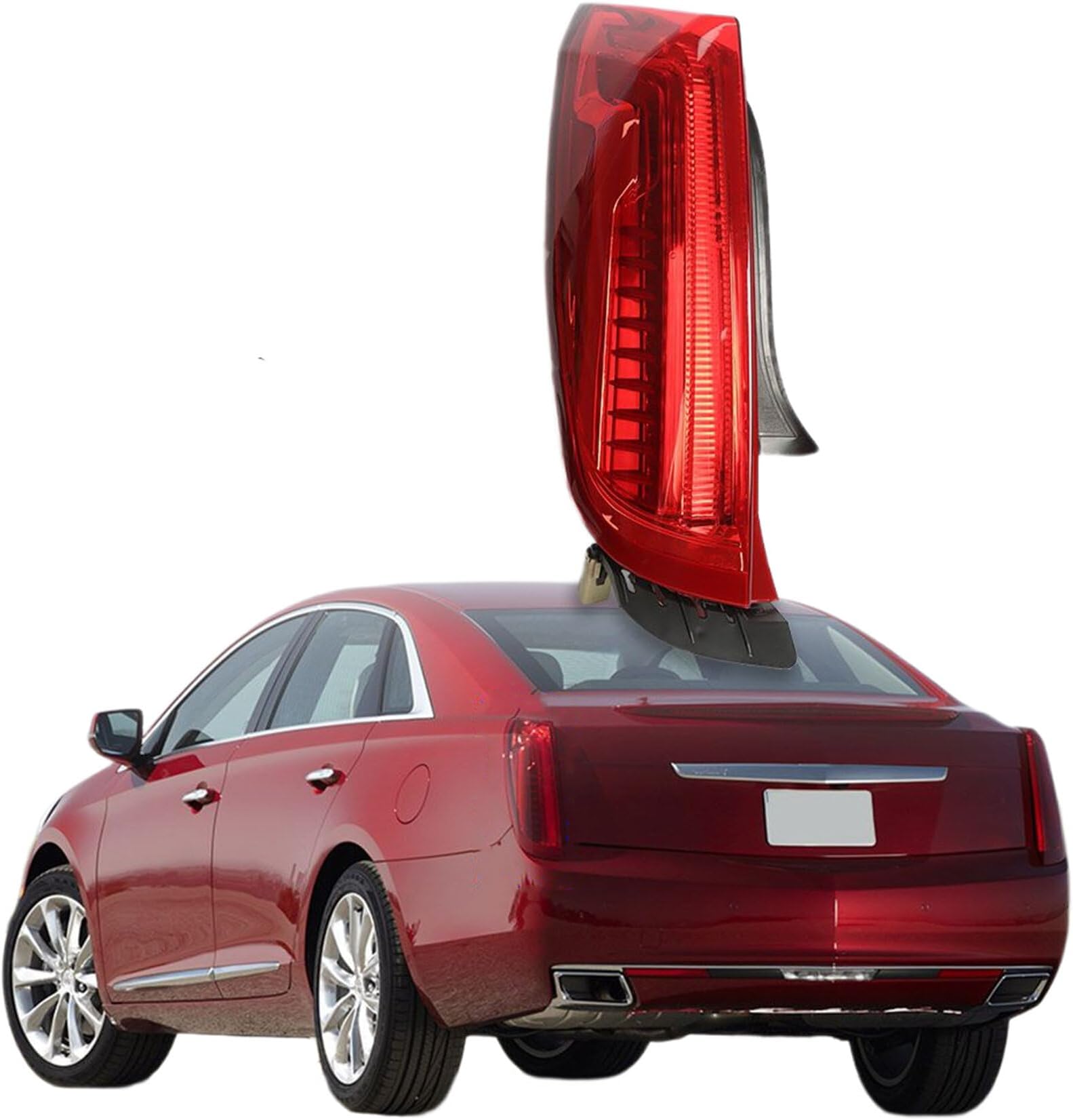 Amazon.com: labwork Driver Side Tail Light Replacement for 2013-2017 ...