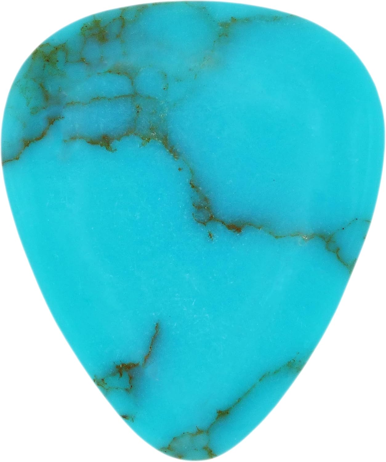 Amazon.com: Golden Line Turquoise Stone Guitar Or Bass Pick - 3.0 mm ...