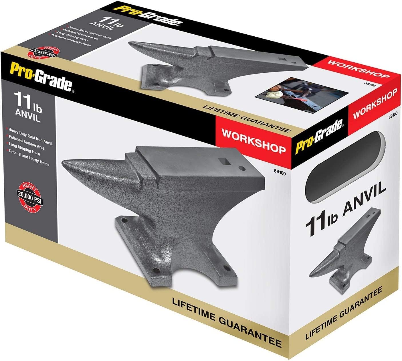 Amazon.com: Pro-Grade Tools 11LB ANVIL : Tools & Home Improvement