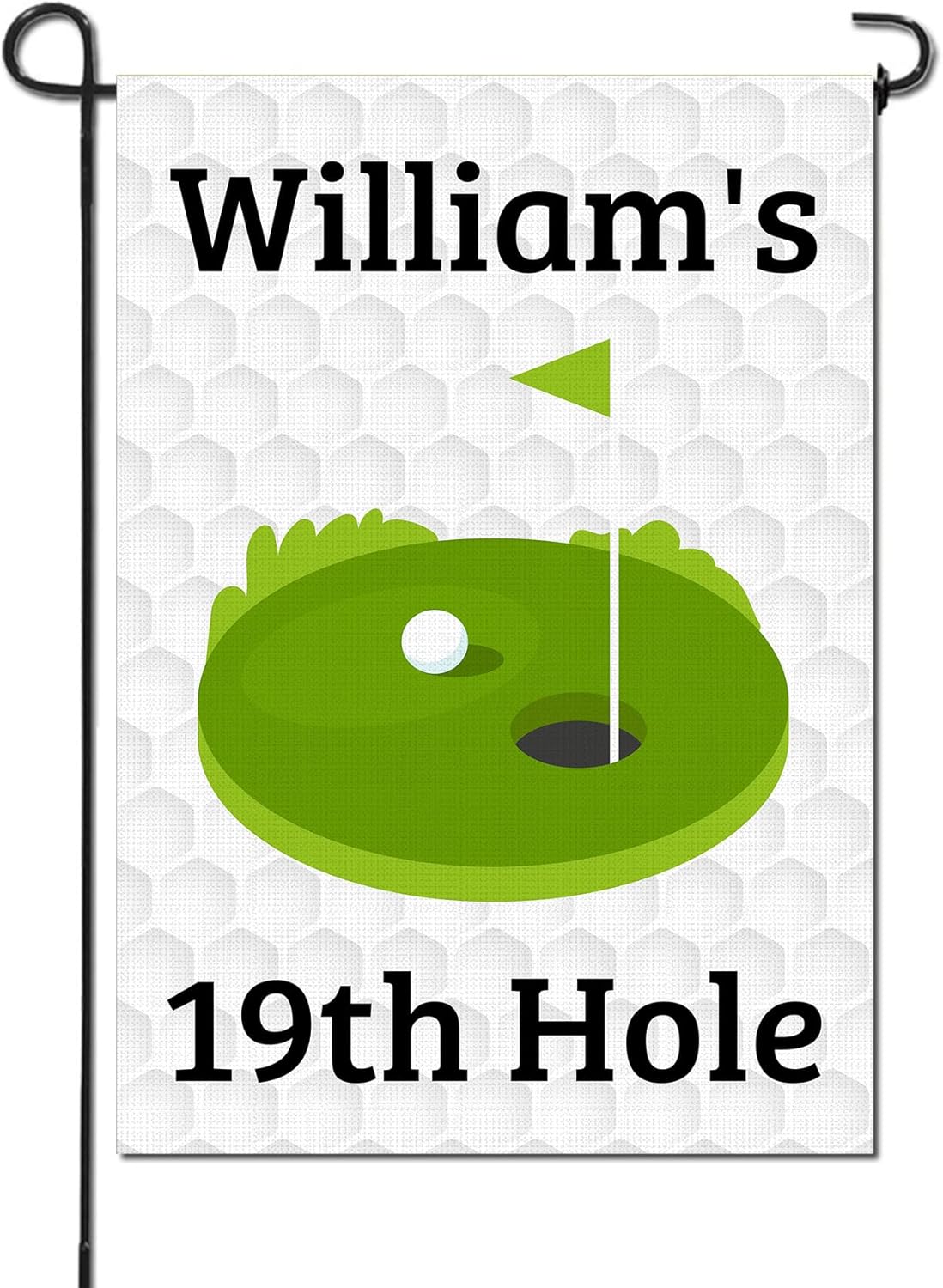 Amazon.com : Custom Funny Garden Flag Golf 19th Holes Green House Flag ...