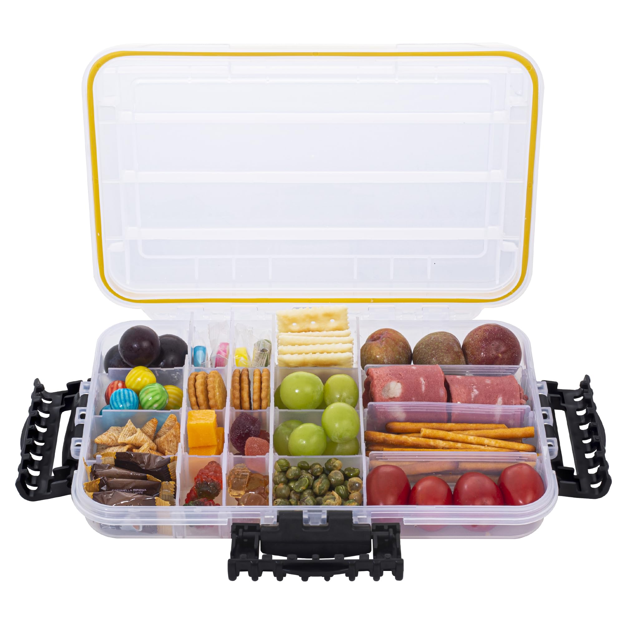 Amazon.com: XUZC Charcuterie Safe,Waterproof Tackle Box for Snacks ...