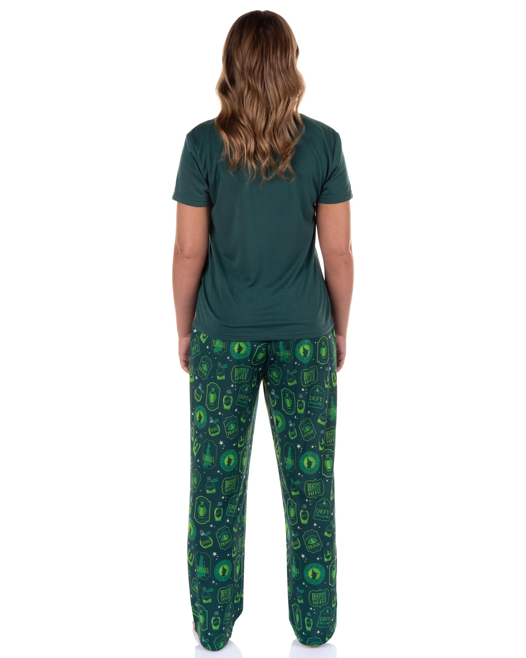 Snapklik.com : INTIMO Wicked Pajamas Womens Elphaba Destined To Fly ...