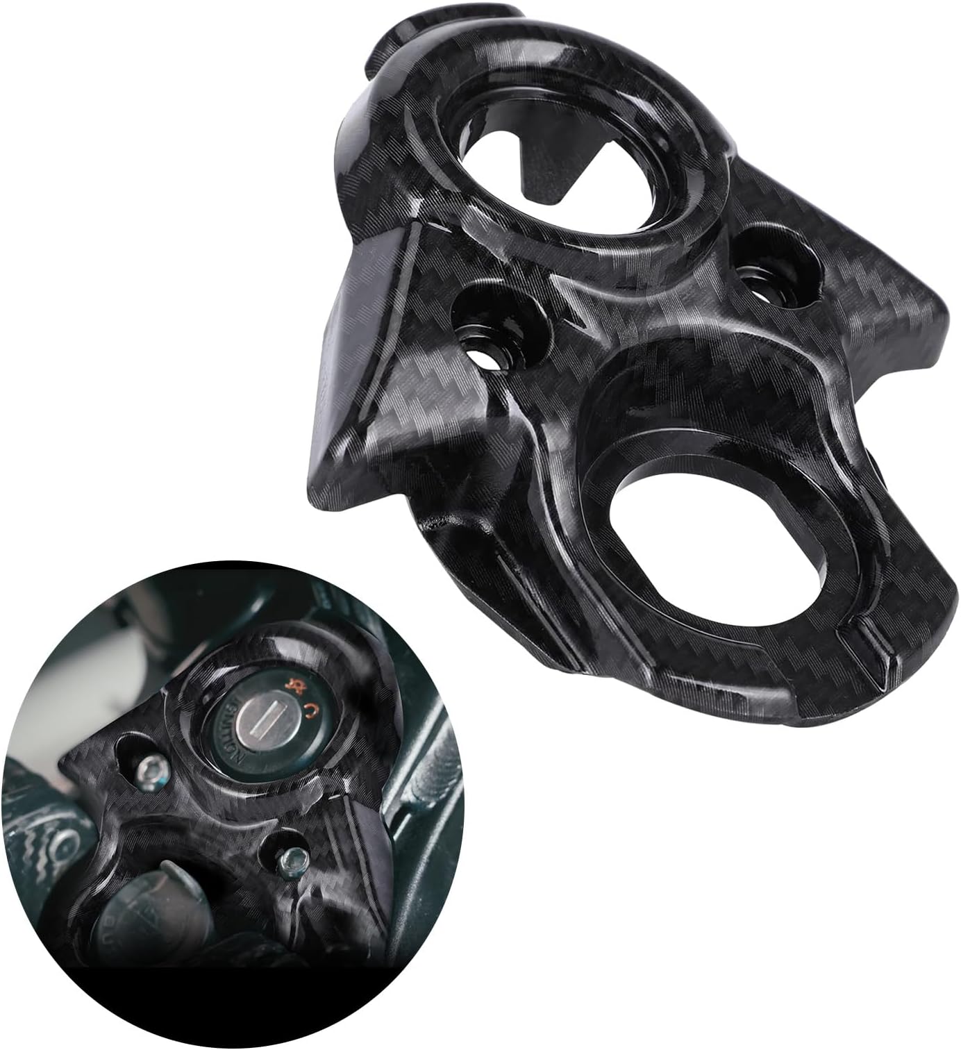 Amazon.com: JFG RACING Sur Ron Ignition Switch Cover Carbon Fiber ...