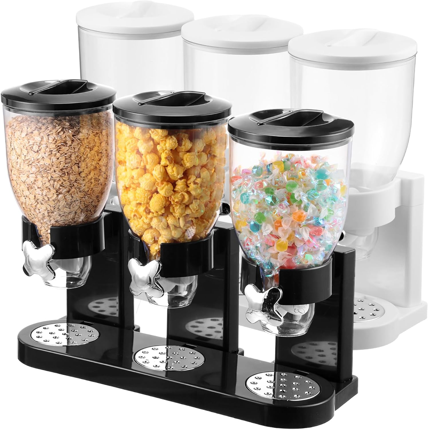 Amazon.com - Umigy 2 Pcs Triple 12 l Cereal Dispenser Countertop Cereal ...