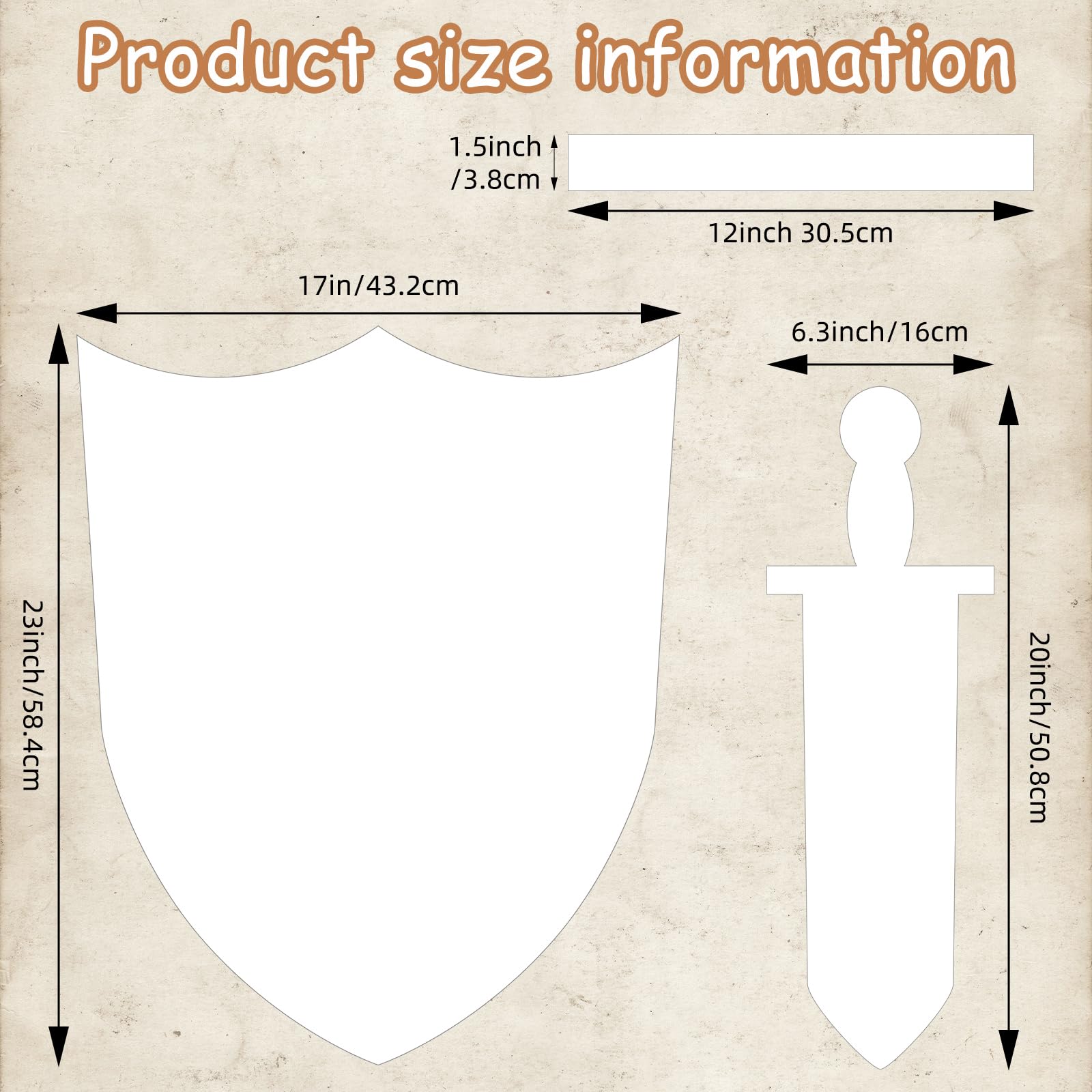 Cardboard Sword And Shield Template
