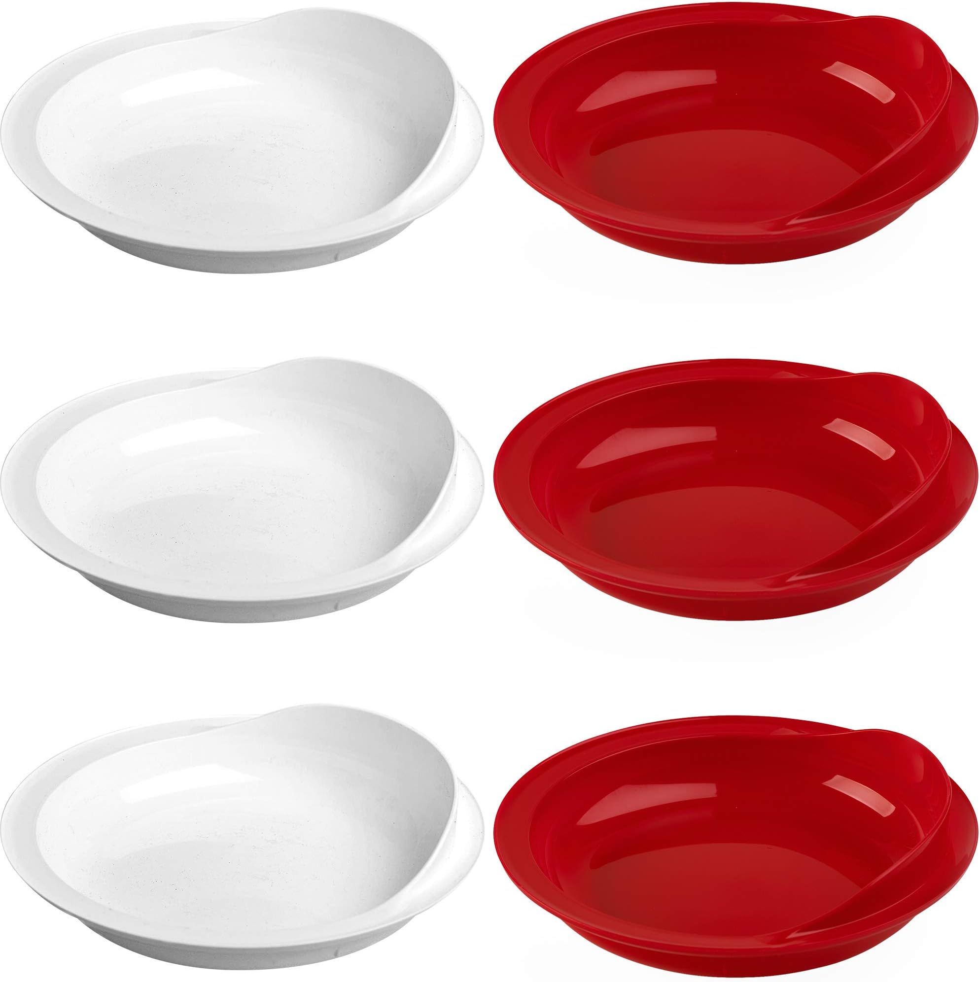 Amazon.com: Providence Spillproof 9" Scoop Plate High-Low Adaptive Bowl ...