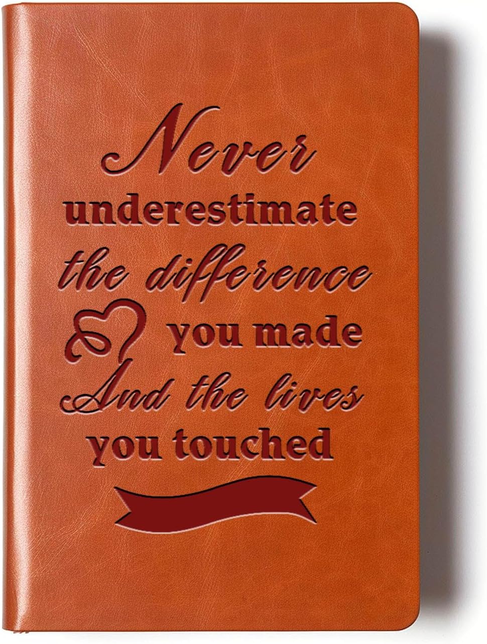 Amazon.com : Boss Appreciation Gift Leather Notebook Mentor Travel ...