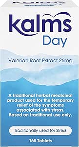 Kalms Day 168 Tablets - Traditional Herbal Medicinal Product Used for ...