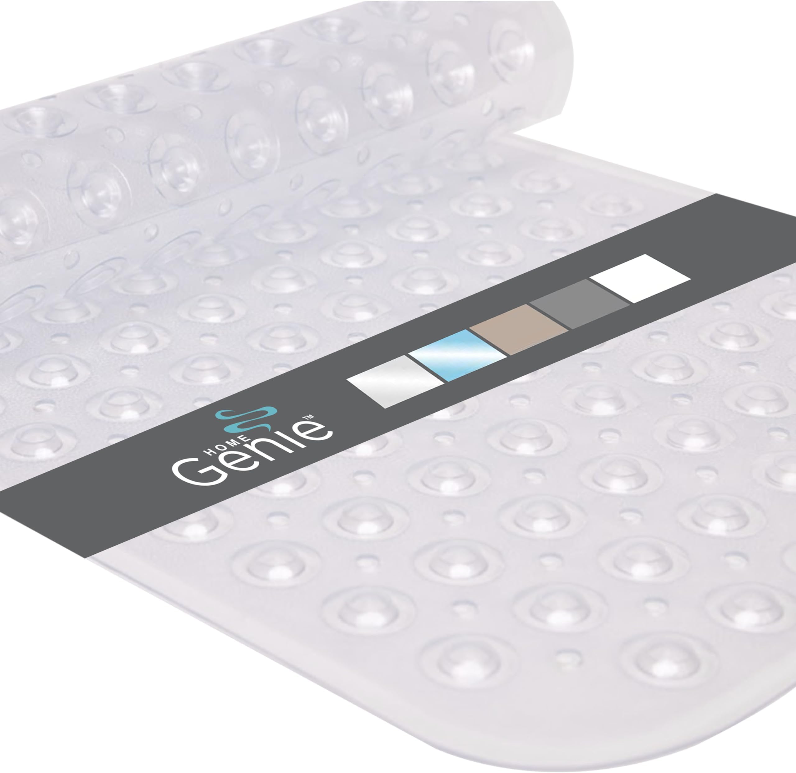 Amazon.com: Webos Bath Shower Mat Non Slip: Extra Large Pebble Bathtub ...