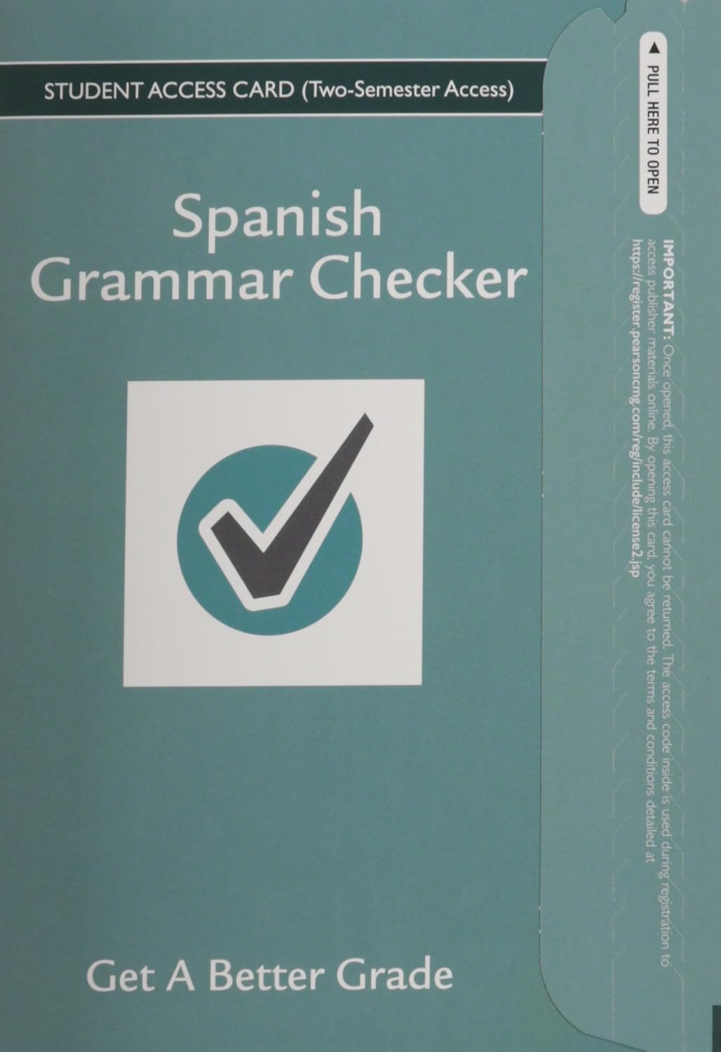 Spanish Grammar Checker Access Code: Amazon.co.uk: 9780133893793: Books