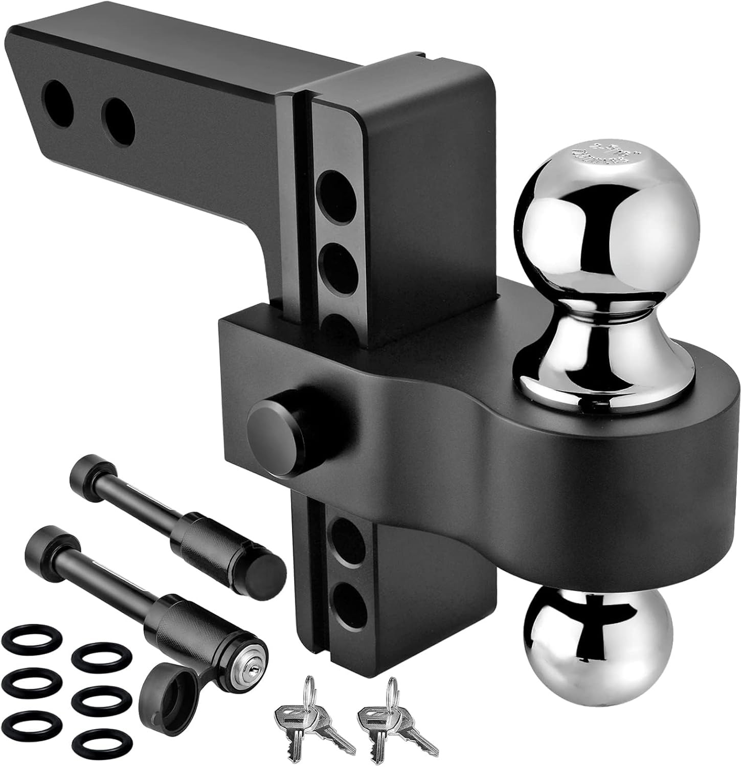 Amazon.com: Adjustable Trailer Hitch- Drop Hitch/Tow Hitch with 2inch ...