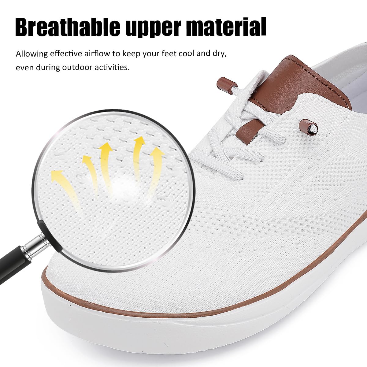 Zero Drop Business Casual Shoes CFVKPT Men's Barefoot Dress Shoes ...