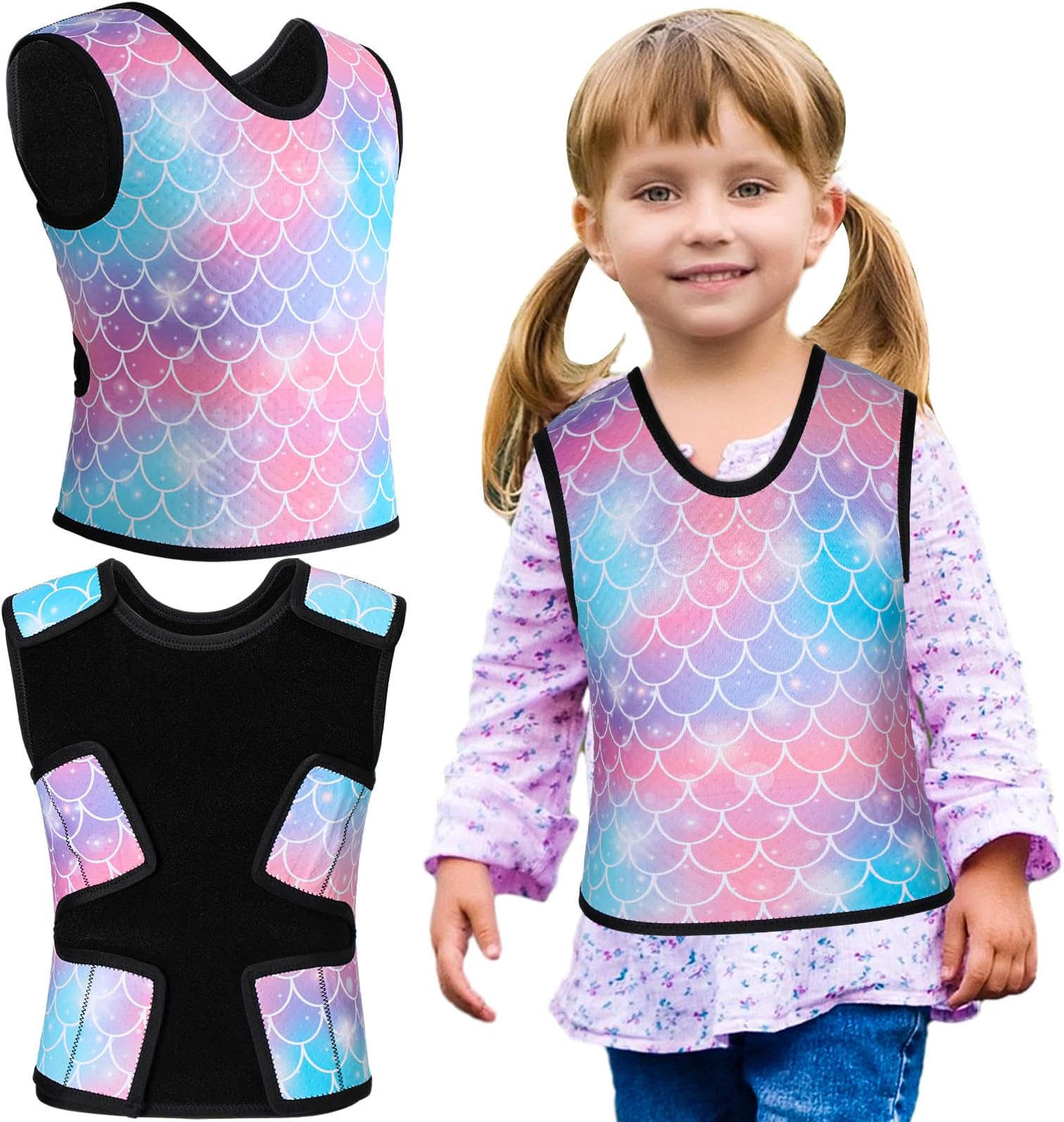 Amazon.com: Janmercy Compression Vest for Kids Boys Soft Breathable ...