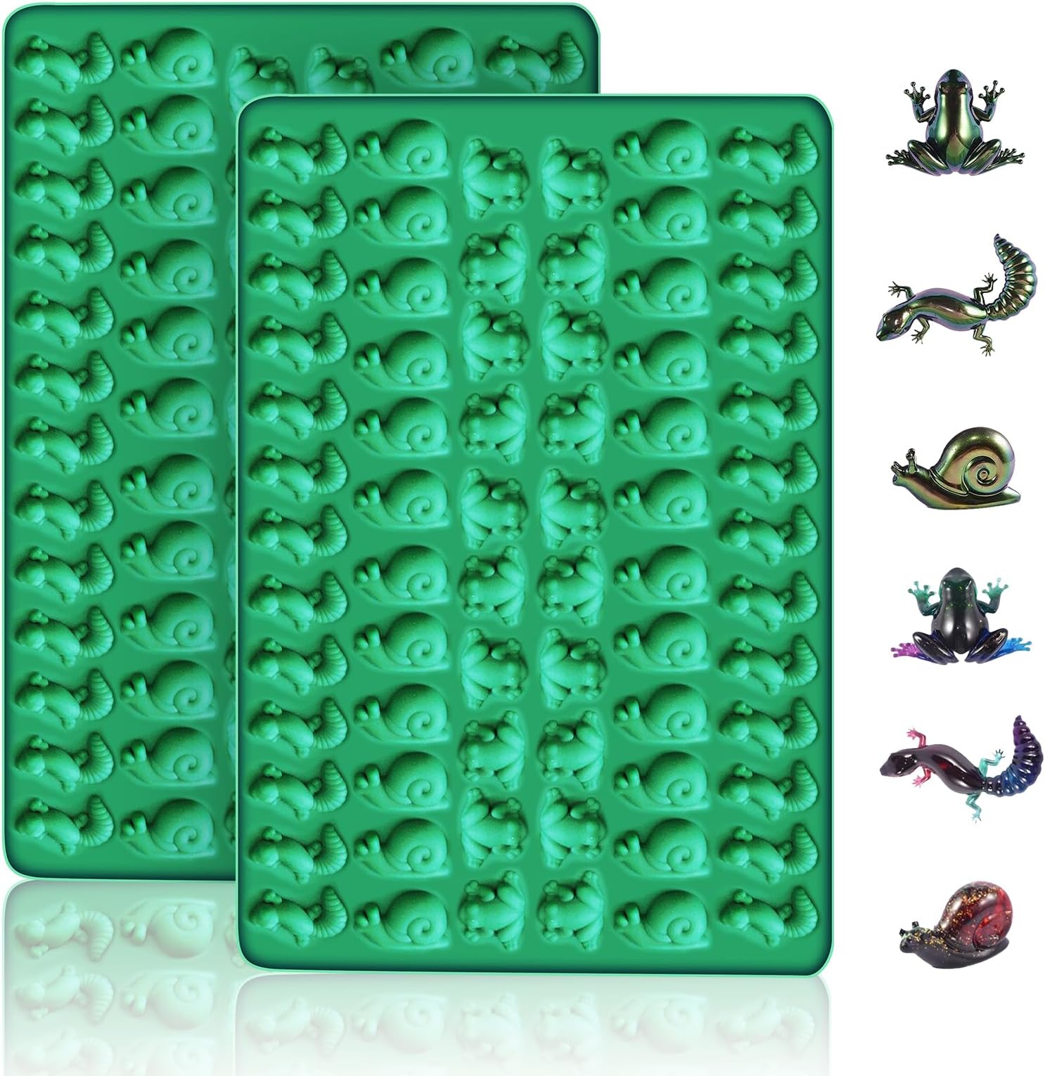 Amazon.com: Snake Lollipop Chocolate Candy Mold 3473 (4 cavity mold ...