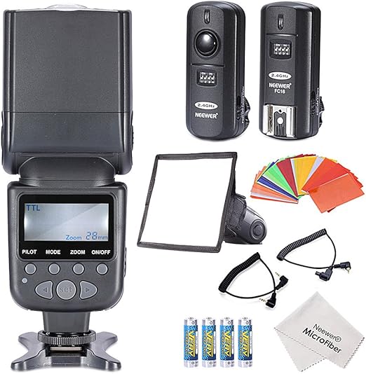 Neewer® NW690 / MK950II ETTL LCD-Anzeigeschirm-Kamera Slave-Blitz ...