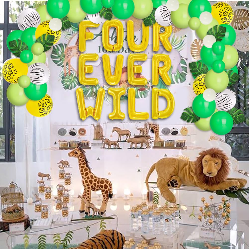 Safari Theme Party Supplies 50 Pcs Jungle Safari Animal Cupcake