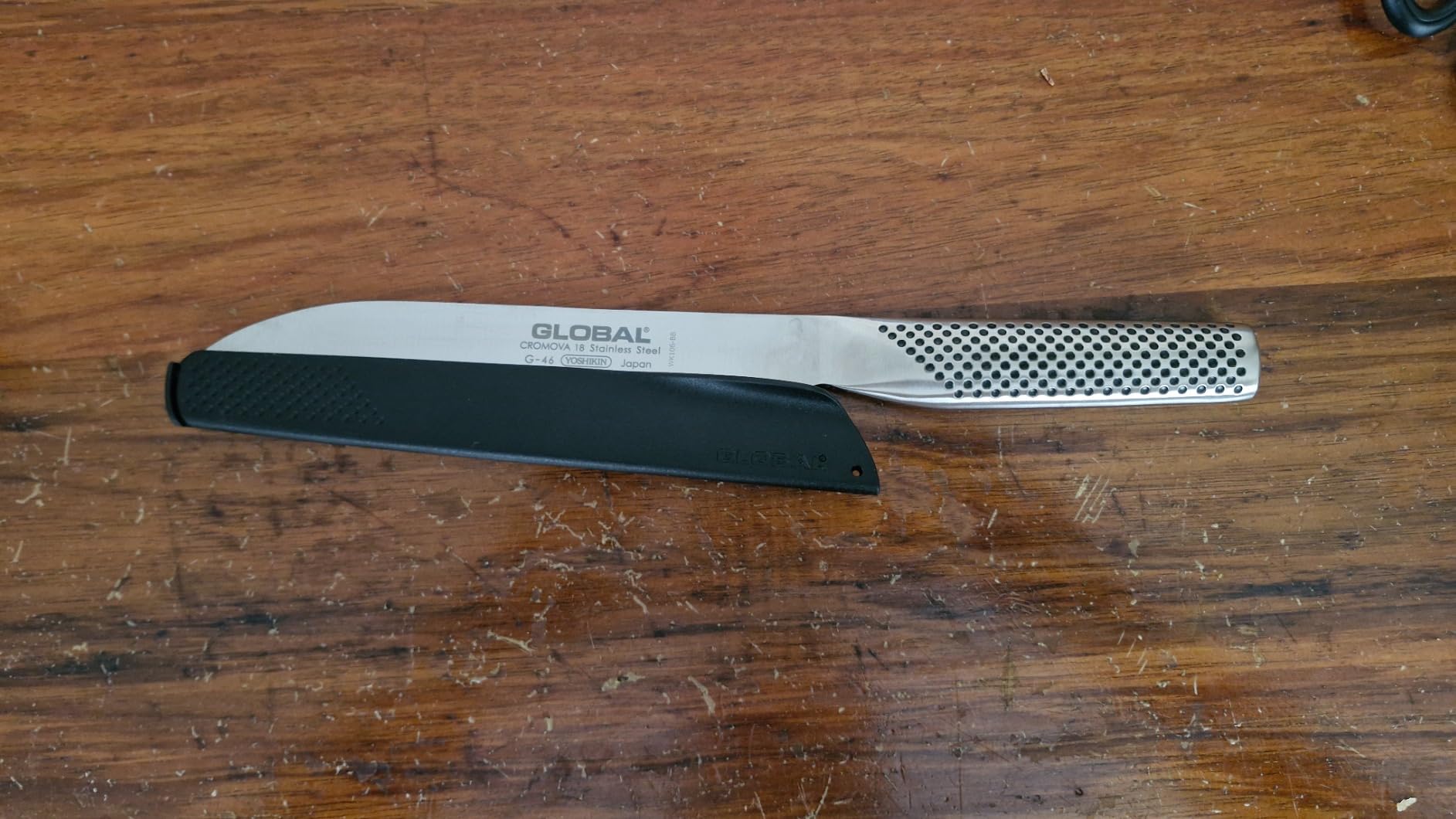 Global Universal Knife Guard Medium, Black: Knife Cases, Holders ...