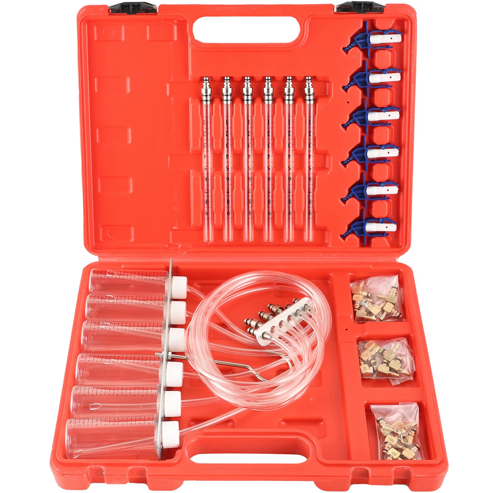 Amazon.com: DASBET 6 Cylinder Diesel Injector Flow Meter Diagnostic Set ...