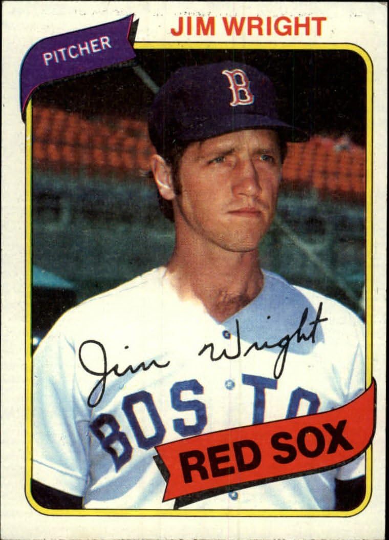 Amazon.com: 1980 Topps Baseball Card #524 Jim Wright : Collectibles ...