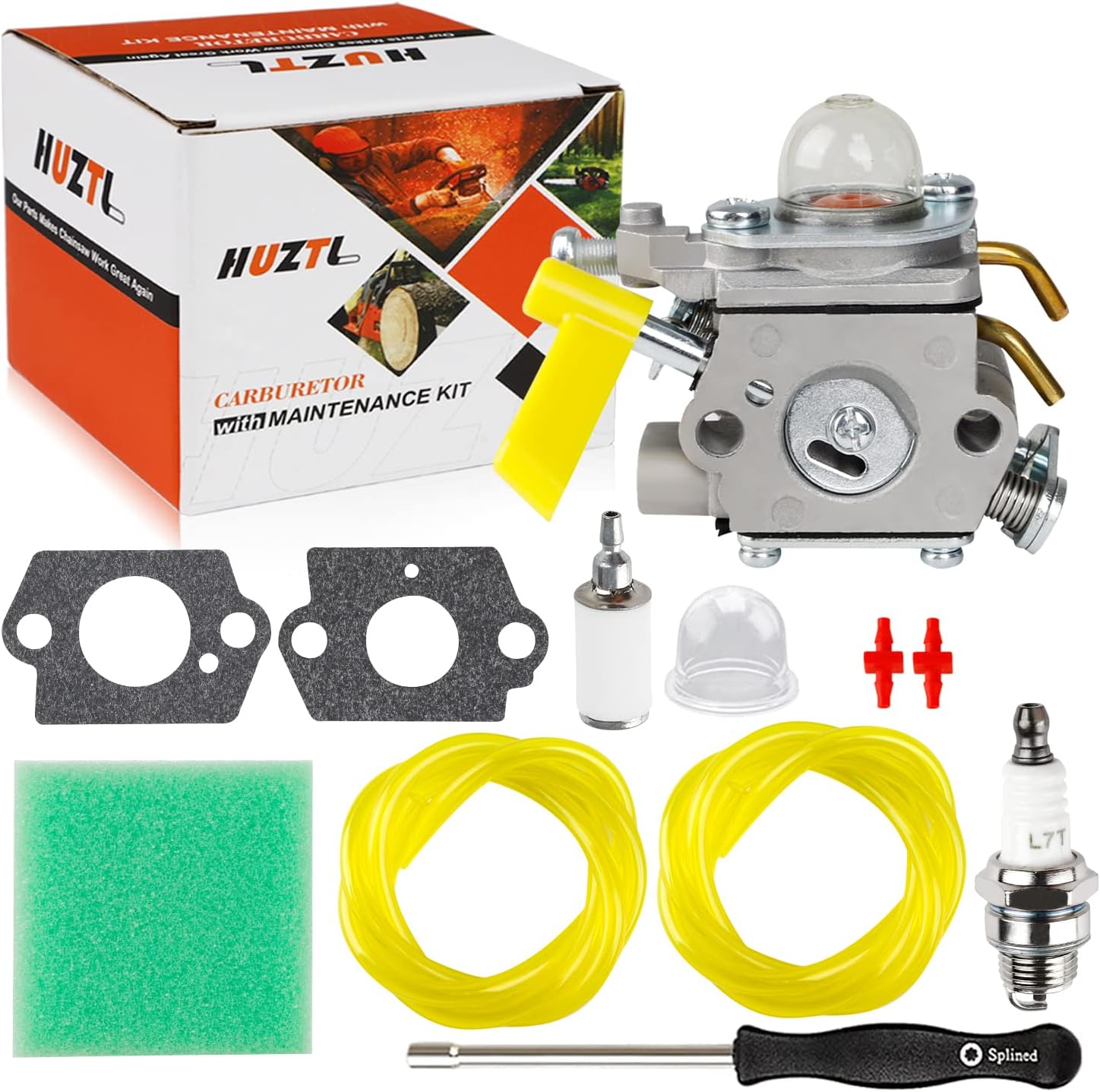 Amazon.com: Anxingo Carburetor for Ryobi RY28000 RY28005 RY28025 ...