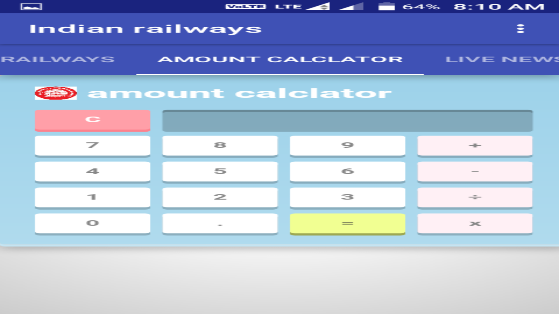 Indian railways - App on Amazon Appstore