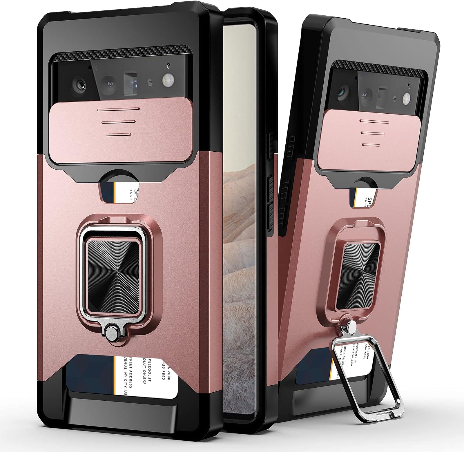 Amazon.com: Lokyoo Compatible for Google Pixel 6 Pro 2021 Case with ...