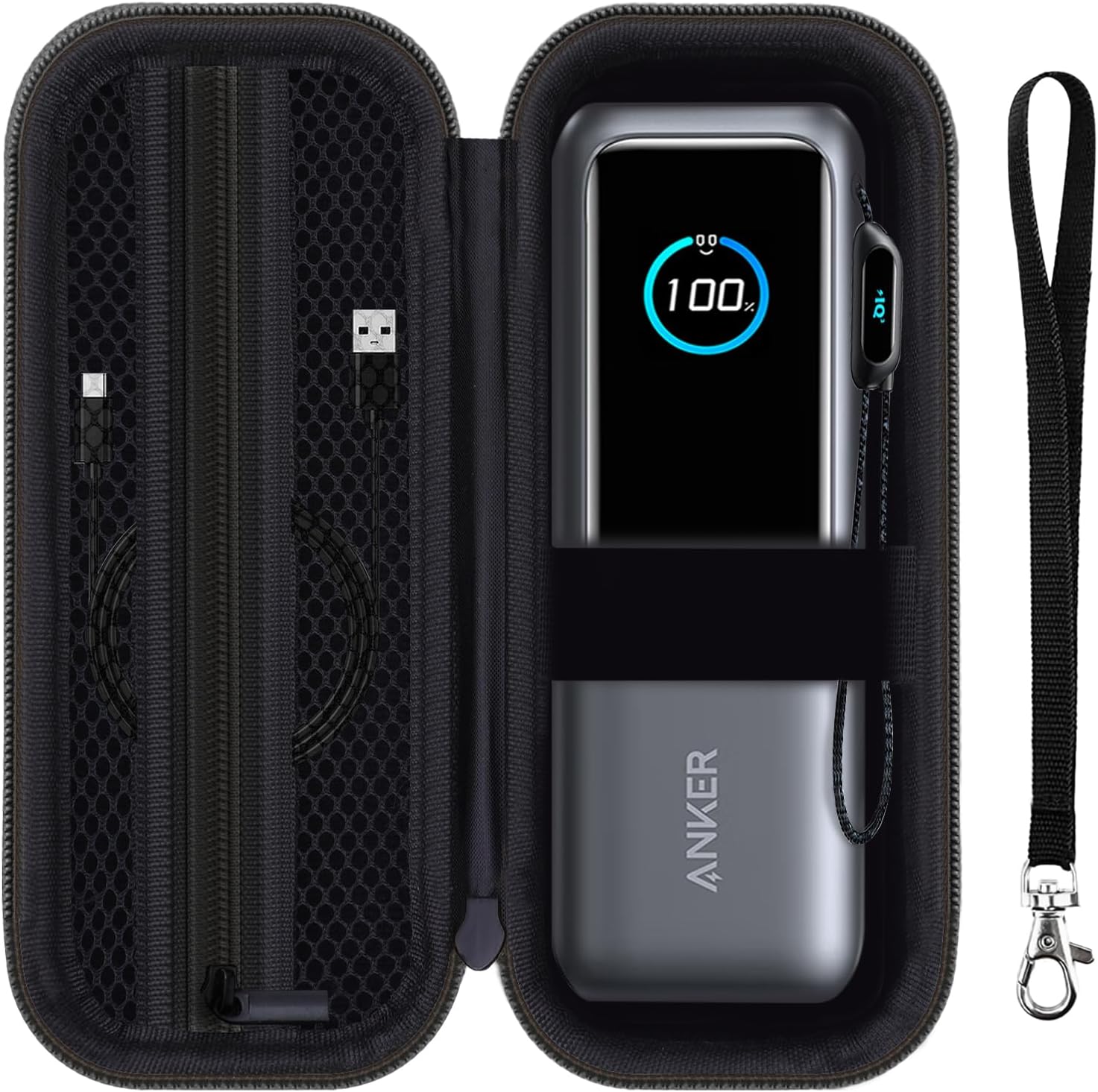 Amazon.com : HESPLUS Case for Anker 25,000mAh Laptop Power Bank, Hard ...