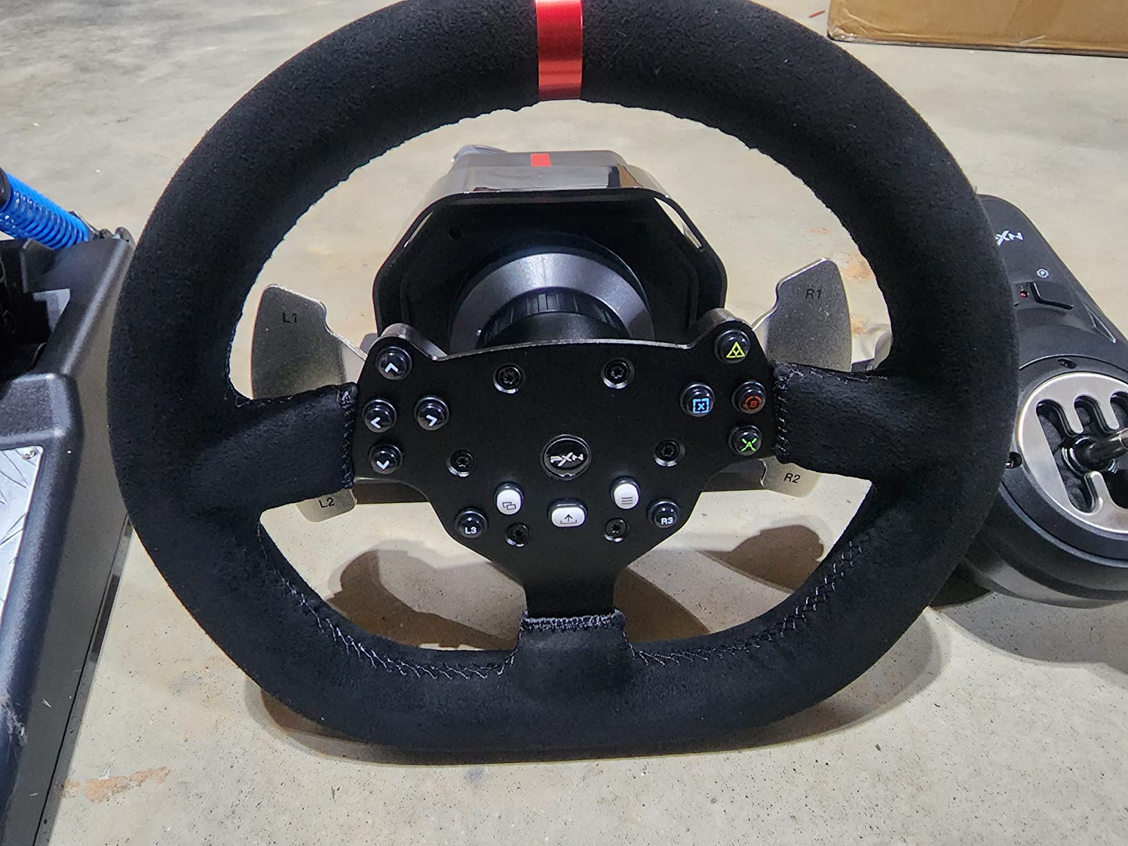 $47/mo - Finance PXN V10 Force Feedback Steering Wheel Detachable ...