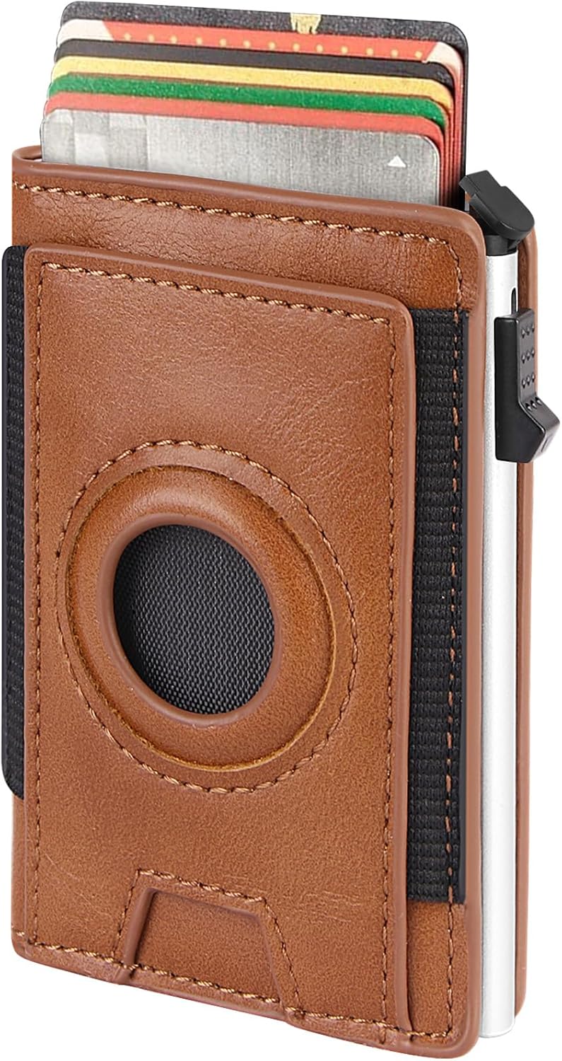 Amazon.com: VIIVY VIYIV Airtag Wallet for Men, Mens Wallet Minimalist ...