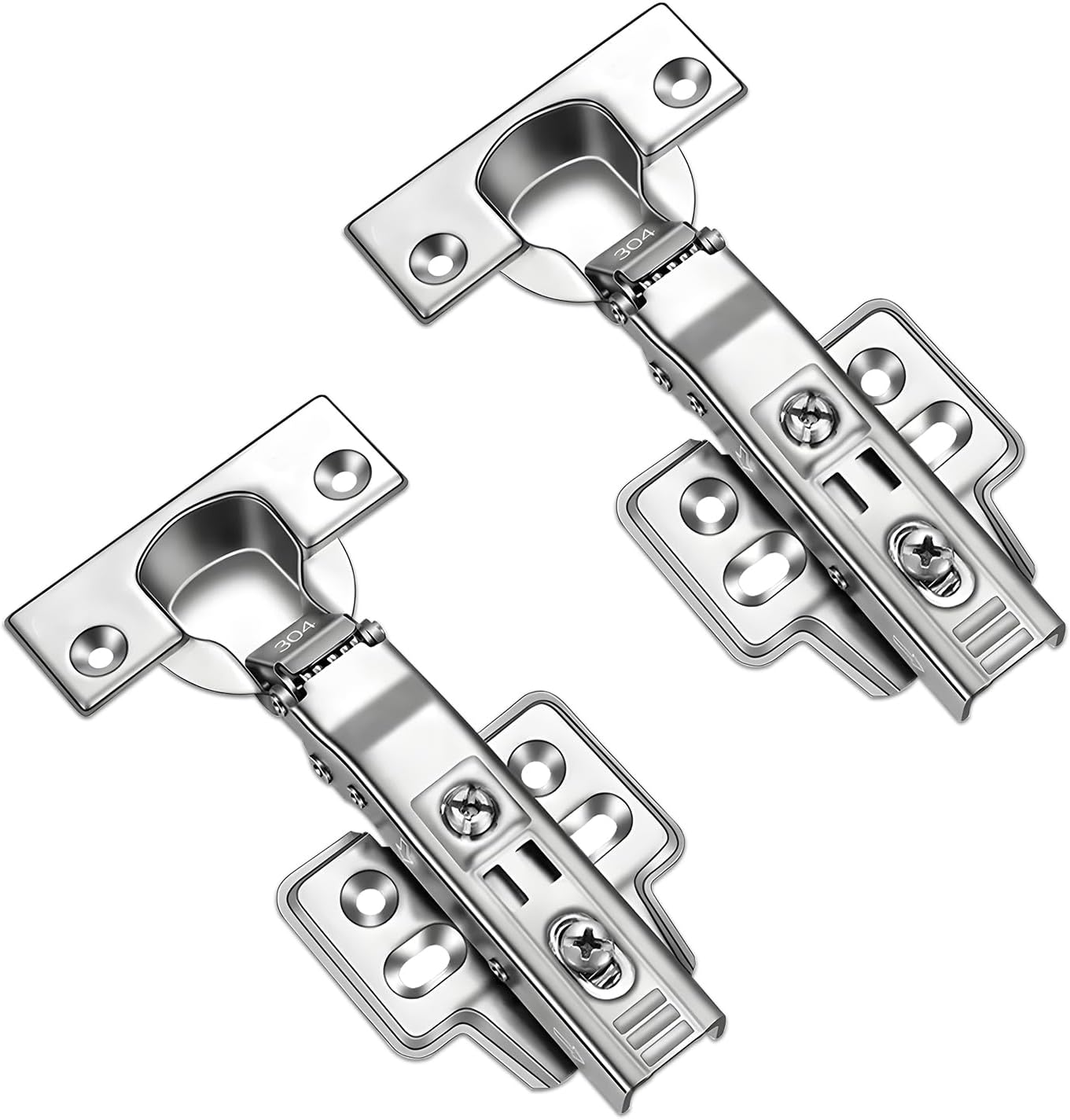 Amazon.co.jp: FUSHUI 隠れヒンジ スライド丁番 蝶番 ドアヒンジ キャビネットヒンジ 2個セット スライド蝶番 アングル丁 ...