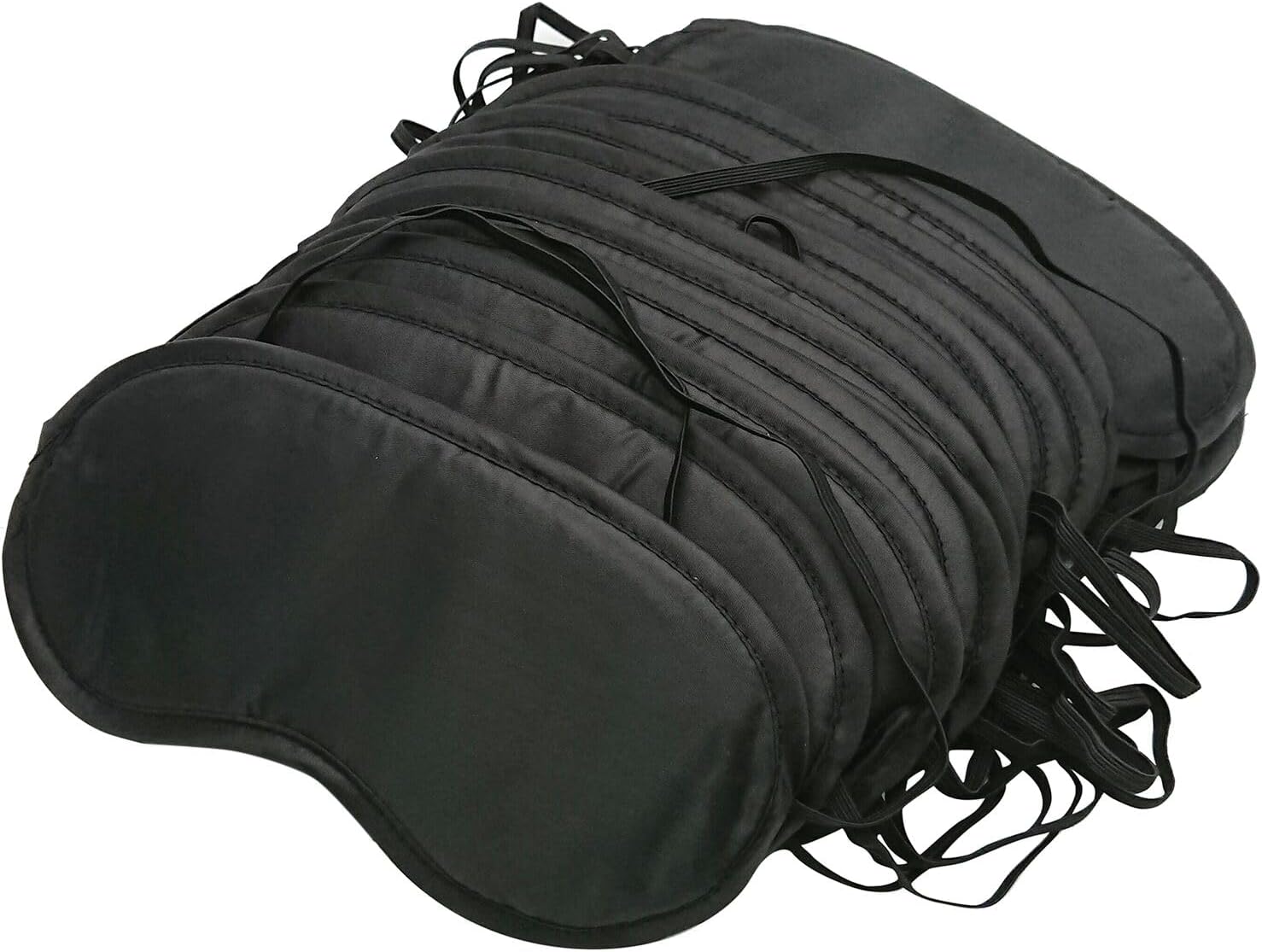 Amazon.com: 1PCS Black Lacquer Eyeshade Long Slim Ribbon Thin Blindfold ...