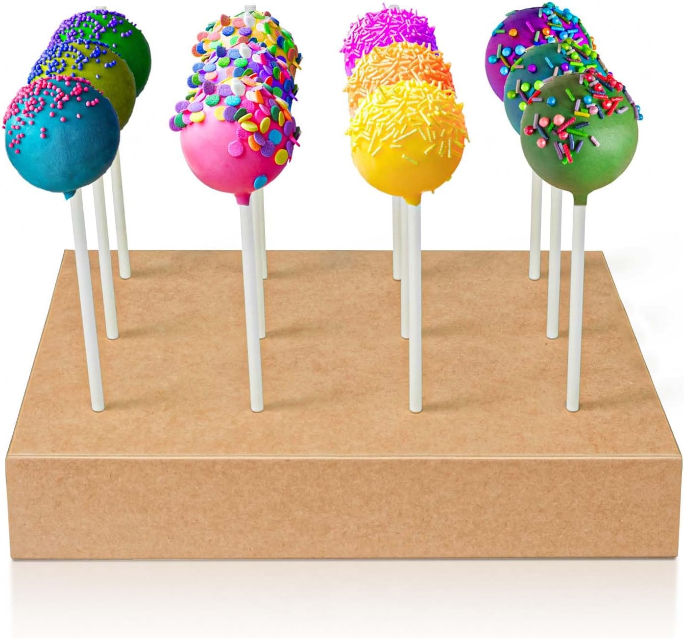 Amazon.com | Vowcarol Cake Pop Holder Boxes Cake Pop Display Stand with ...