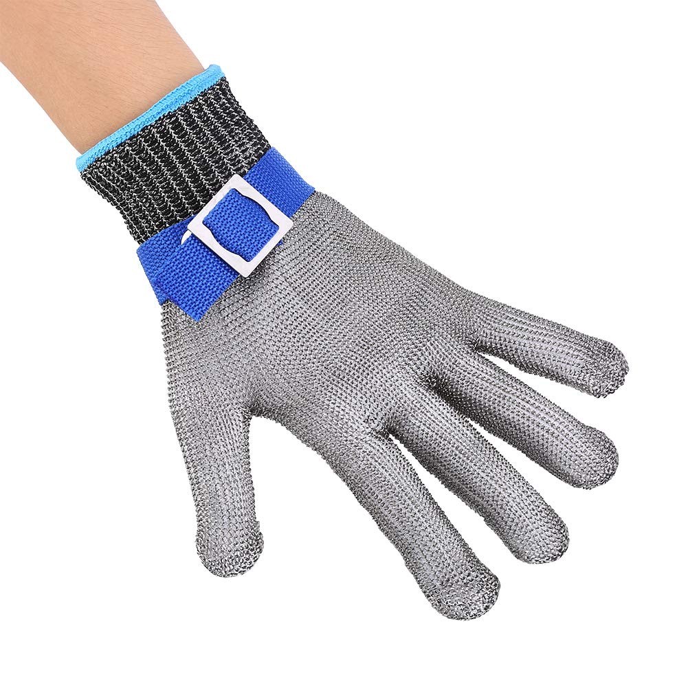 Ejoyous Cut Resistant Glove, Level 5 chainsaw Glove Chainmail Glove ...