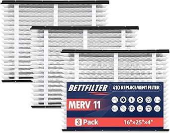 3-Pack 410 Replacement Air Filter Compatible with AprilAire Air ...