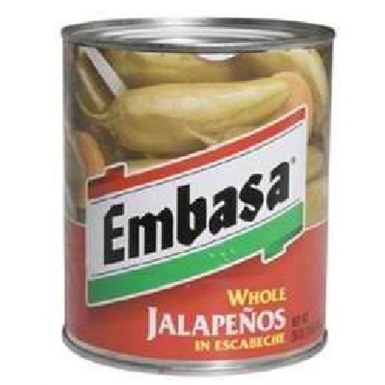 Amazon.com : Embasa Whole Jalapenos, 26 Ounce (Pack of 12) : Chile ...