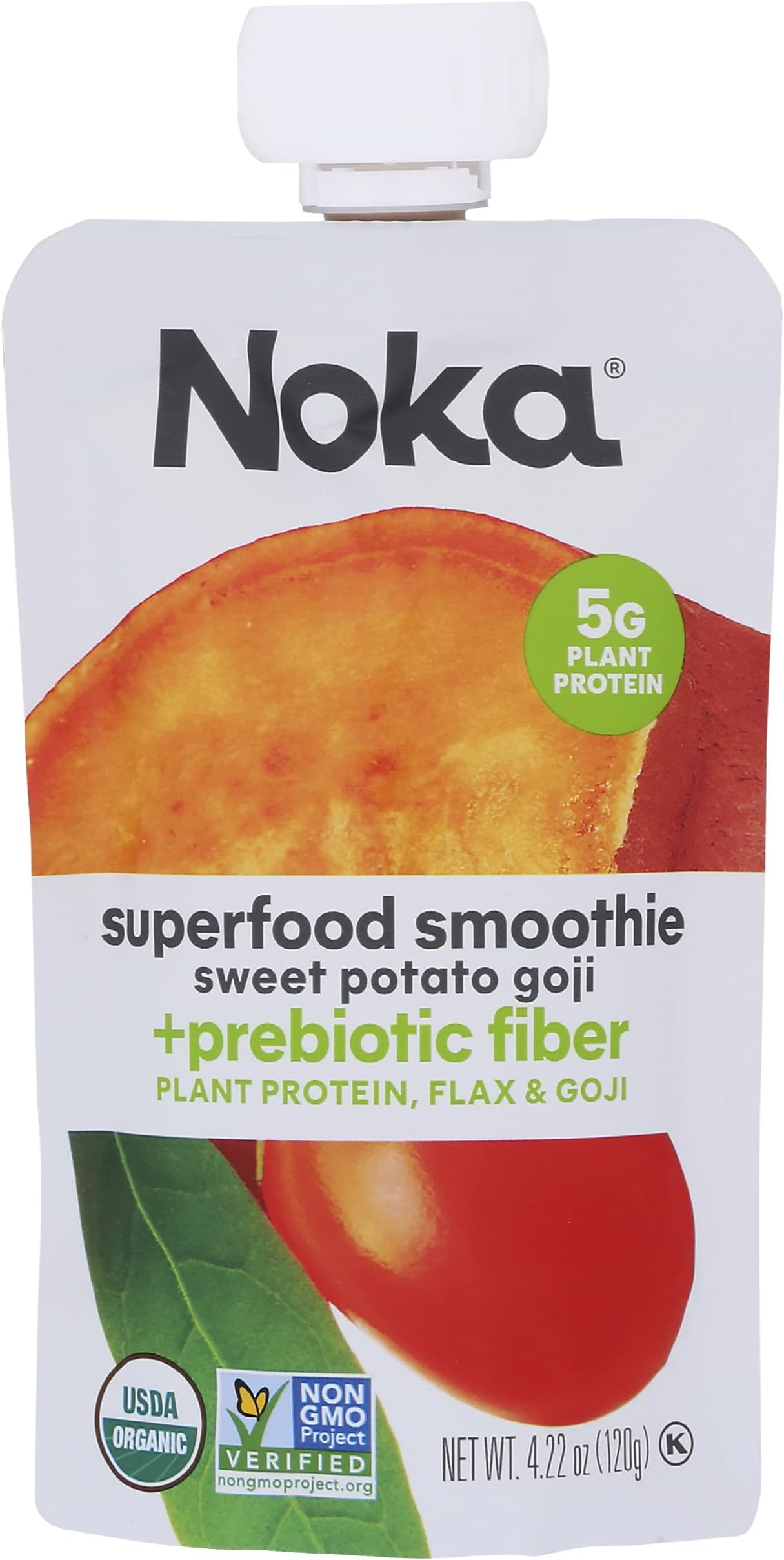 Amazon.com : Noka Smoothie Superfood Sweet Potato Goji Flavor, Non GMO ...