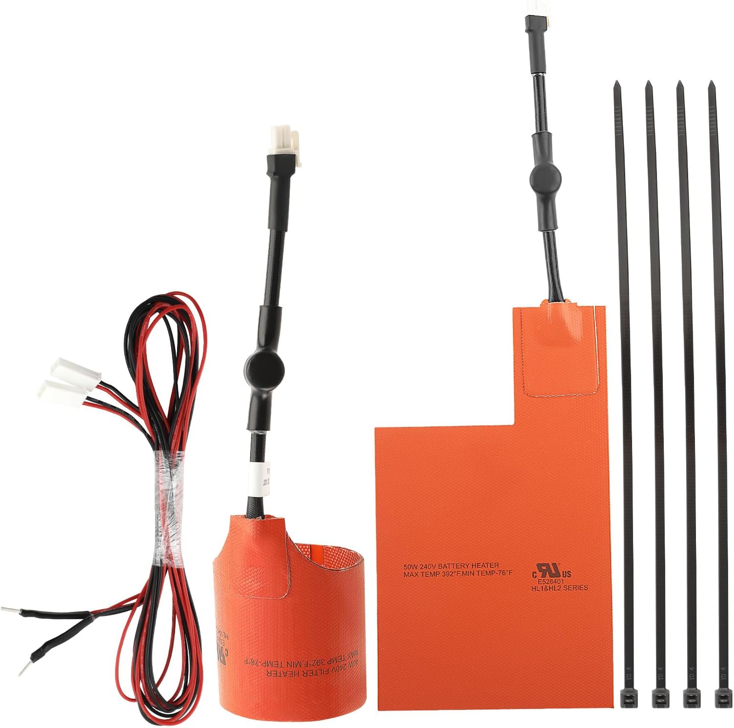 Amazon.com: 7101 Battery Heater Pad & 7102 Oil Heater Kit Compatible ...