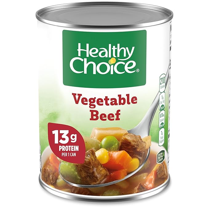 Amazon.com: Healthy Choice Vegetable Beef, 15 Ounce Cans, Pack of 12 ...