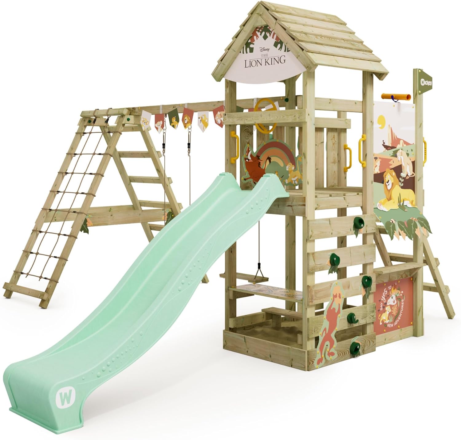 Wickey Disney The Lion King Story Play Tower - Wooden Playset with ...