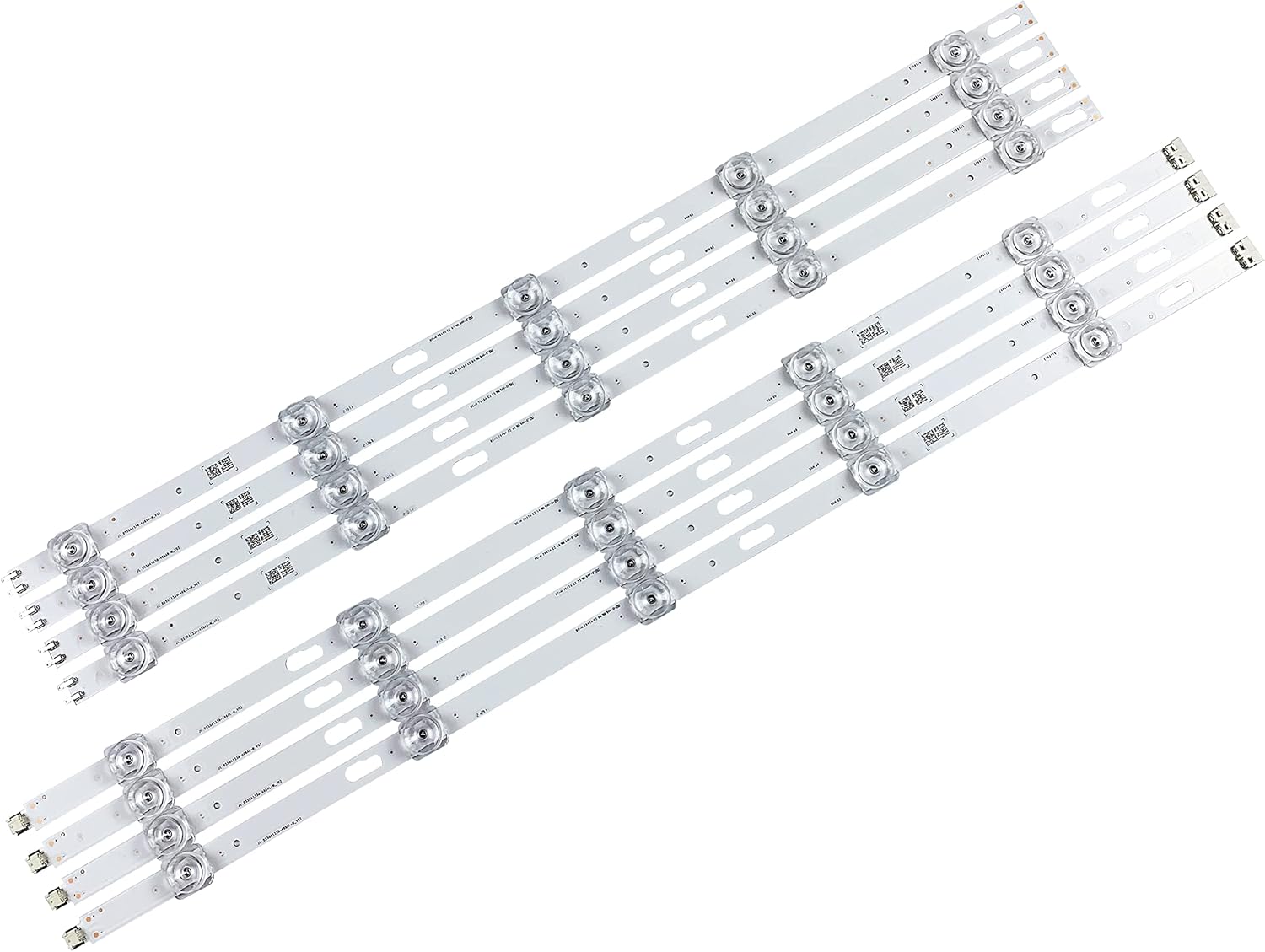 Amazon.com: PANMILED 8pcs LED Backlight Strips for Samsung 55'' TV UE55TU7005 UE55TU7025 ...