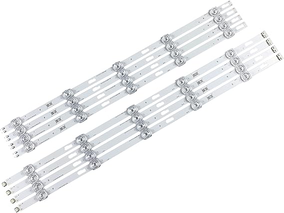 Amazon.com: PANMILED 8pcs LED Backlight Strips for Samsung 55'' TV UE55TU7005 UE55TU7025 ...