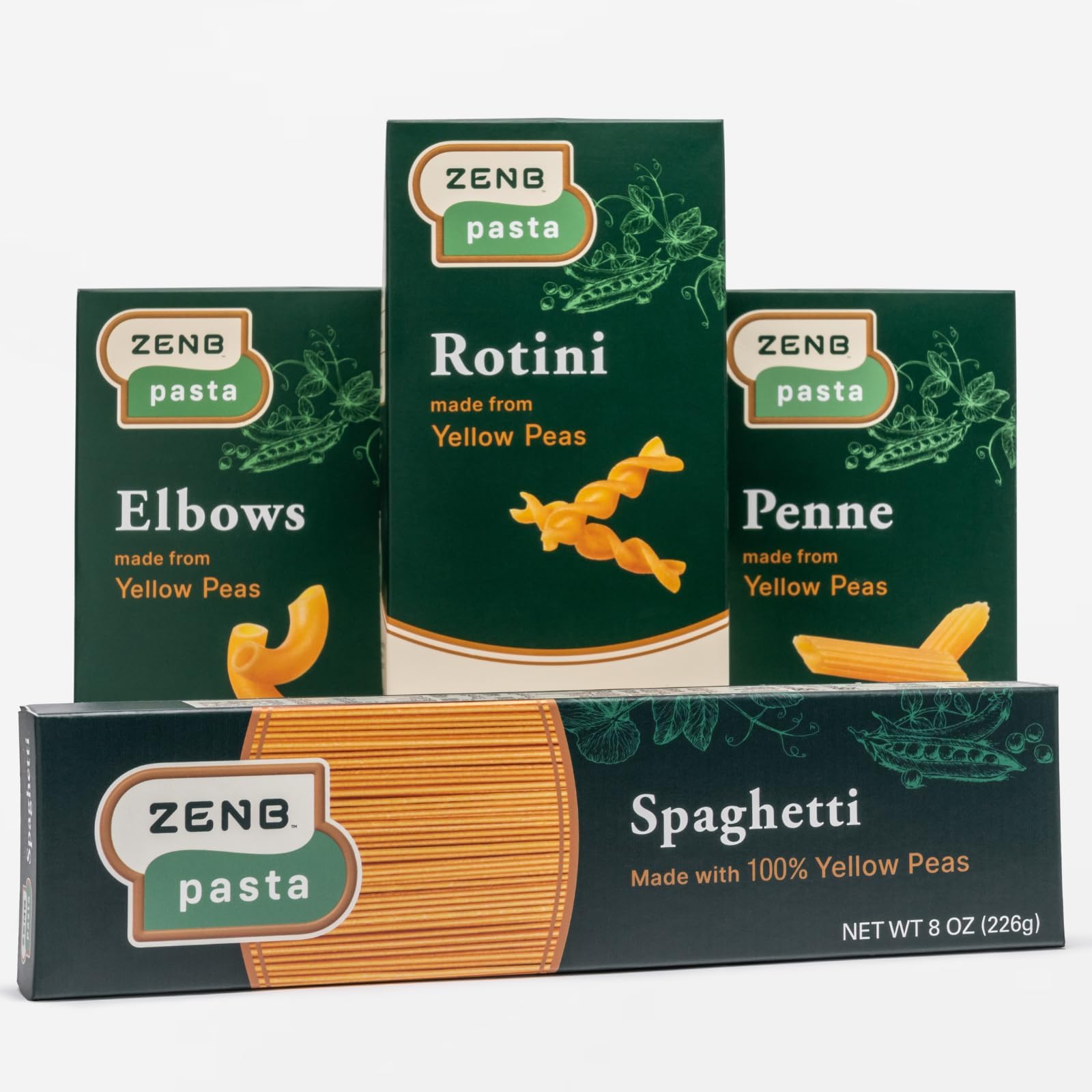 Amazon.com : Veggipasta Rotini, 12 oz (Pack of 12) - Pea Pasta - Gluten ...